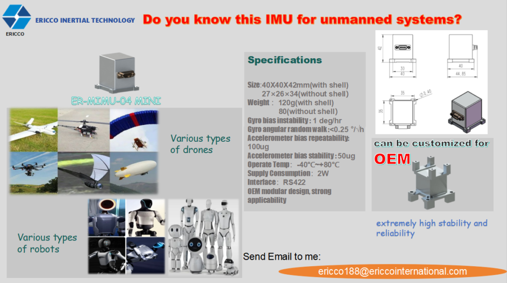 Do you know this IMU for unmanned systems? - Ericco Inertial Technology