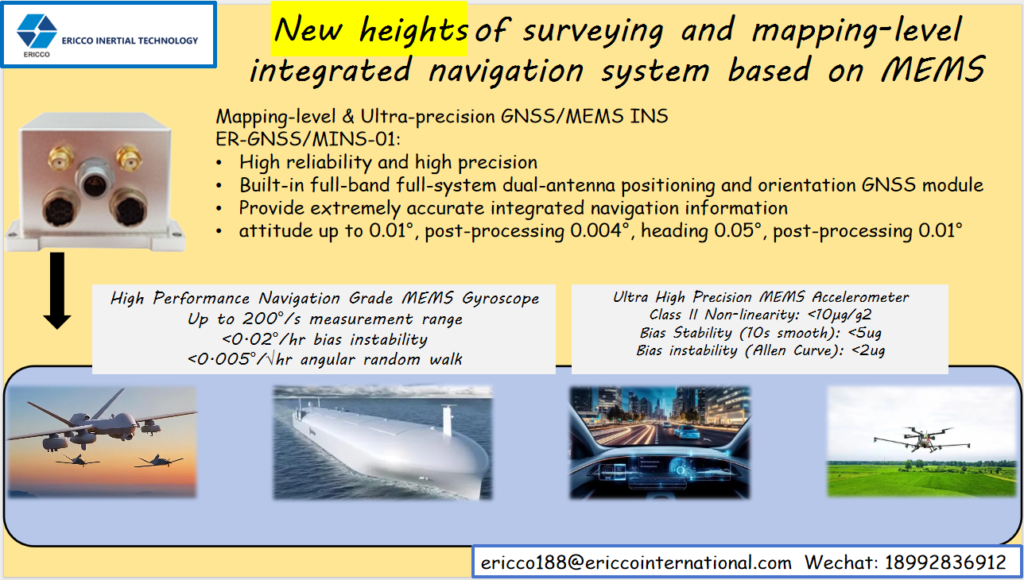 New heights of surveying and mapping-level integrated navigation system ...