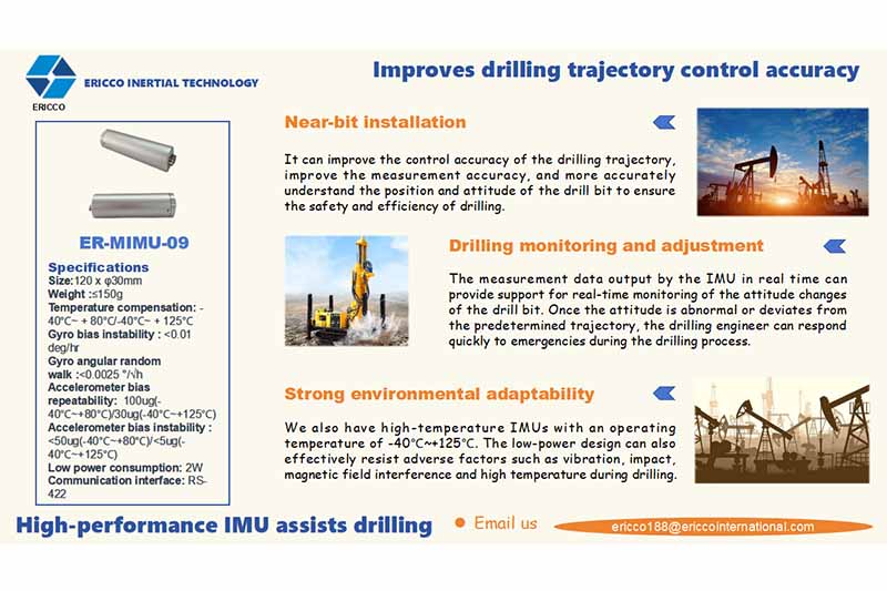 High-performance IMU assists drilling，Improves drilling trajectory ...