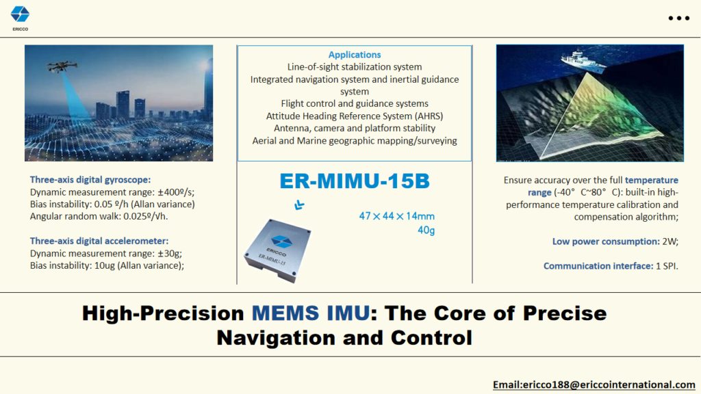 High-Precision MEMS IMU: The Core of Precise Navigation and Control