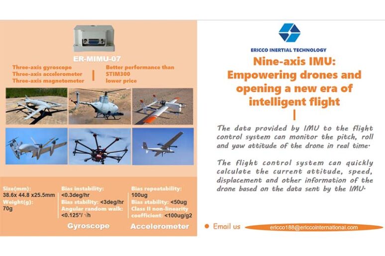 Nine-axis IMU: Empowering drones and opening a new era of intelligent ...
